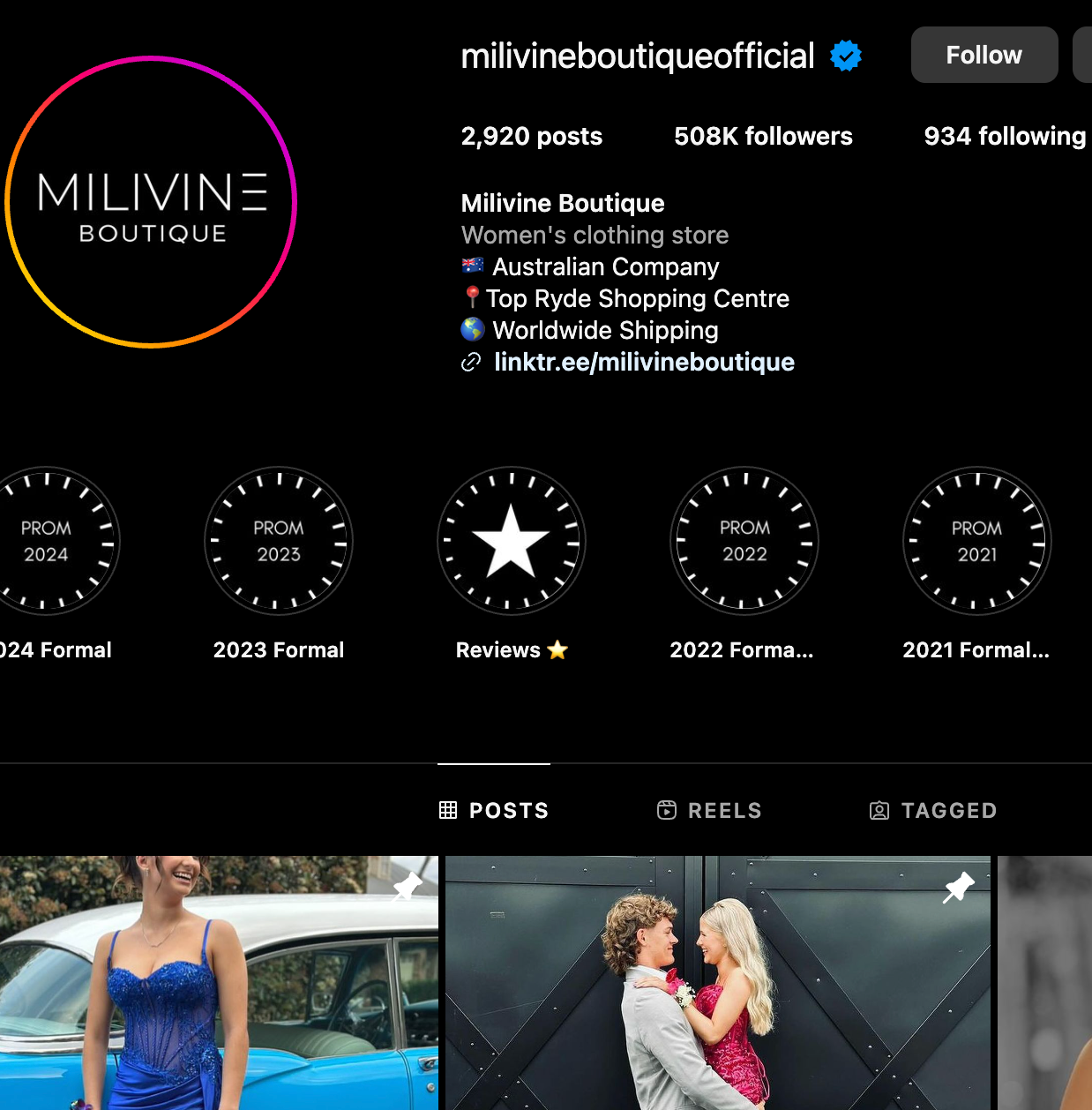 Discover Your Dress Destination at Milivine Boutique